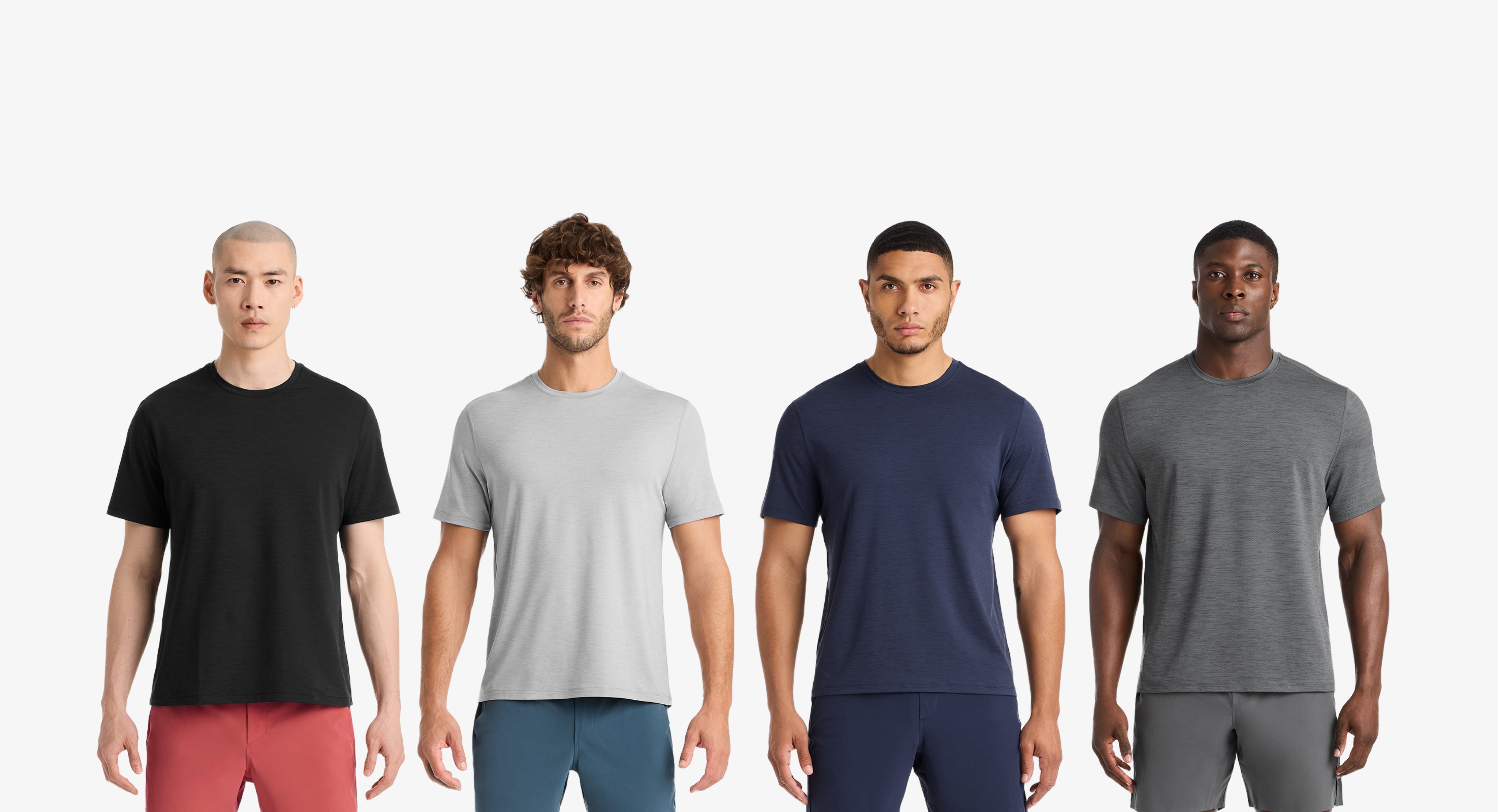 Men's Performance Short-Sleeve Workout Shirt: Interval Shirt – Ten Thousand